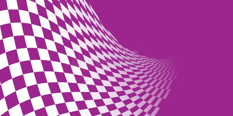 Purple and White Checkered Abstract Background. Race Background with ...