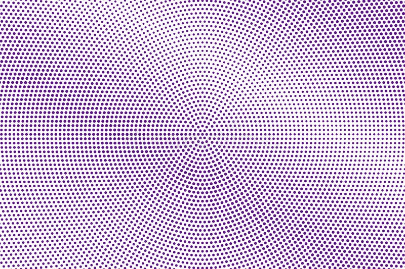Purple White Dotted Halftone. Halftone Background. Regular Smooth ...