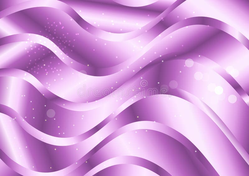 Purple and White Gradient Wavy Background Design Stock Vector ...