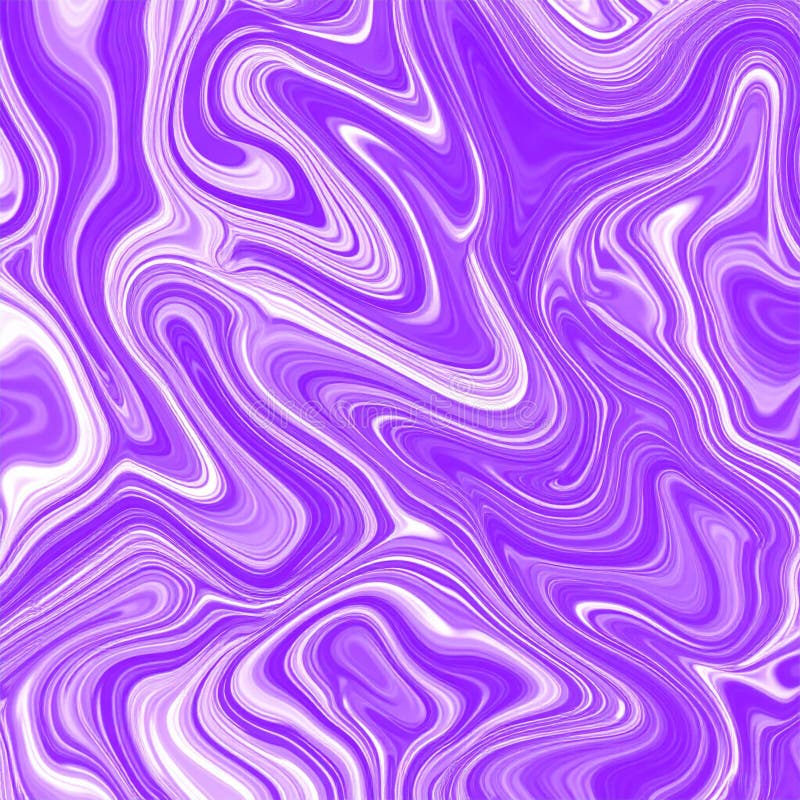 Purple and White Liquid Marble Swirl Texture Background Stock ...
