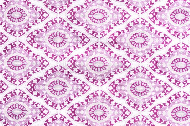 Purple and White Rhombus Fabric Pattern Creating a Stunning Visual ...