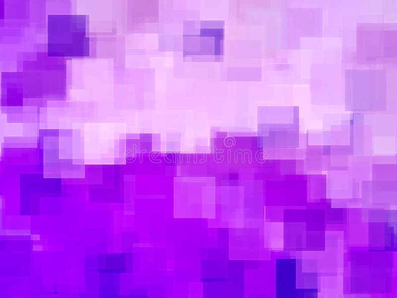 Purple and White Square Abstract Stock Illustration - Illustration of ...