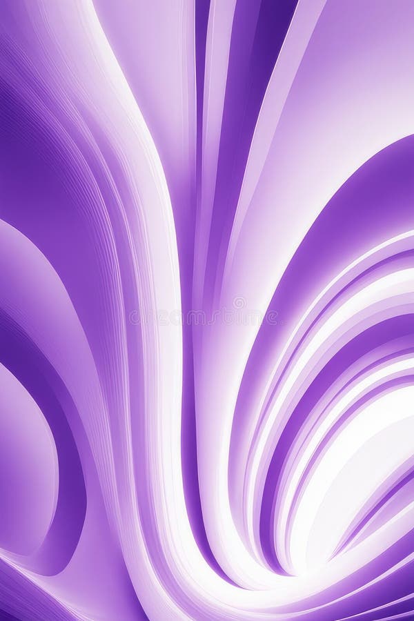 Purple and White Waves Abstract Background, Vertical Composition Stock ...