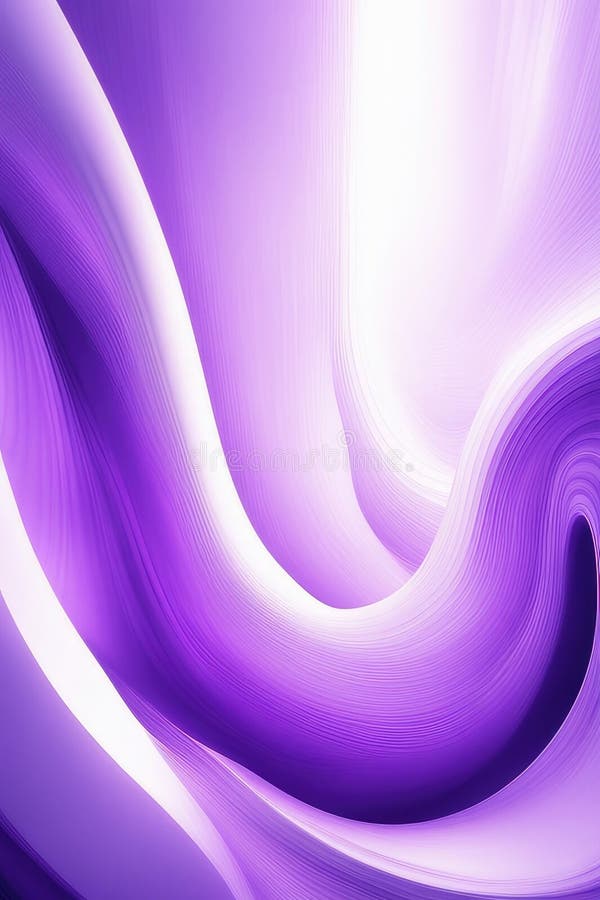 Purple and White Waves Abstract Background, Vertical Composition Stock ...