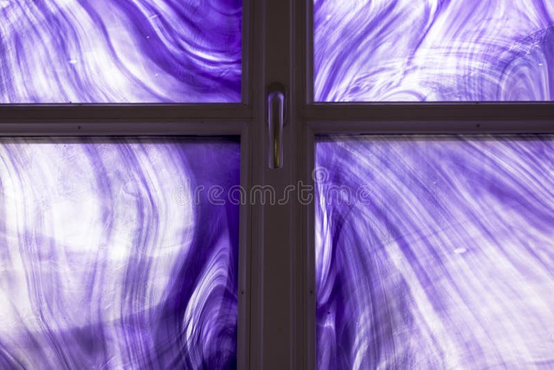 Purple painted window stock image. Image of architecture - 181954345