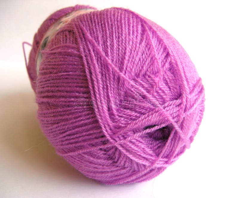 Purple yarn stock image. Image of acrylic, yarn, crocheting - 107717