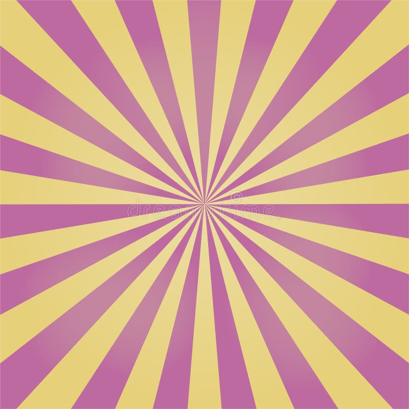 Purple and Yellow Color Burst Background Stock Illustration ...