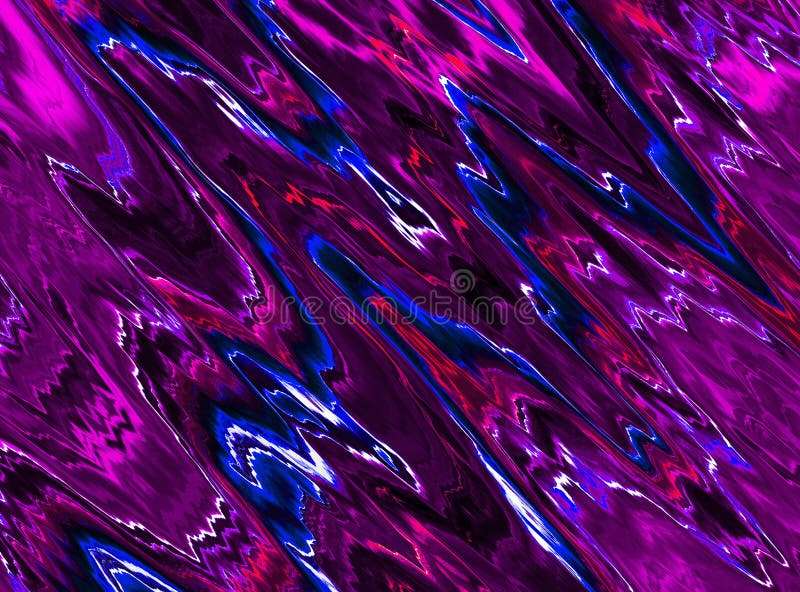 Purple Zigzag Pattern As Abstract Background Stock Illustration ...
