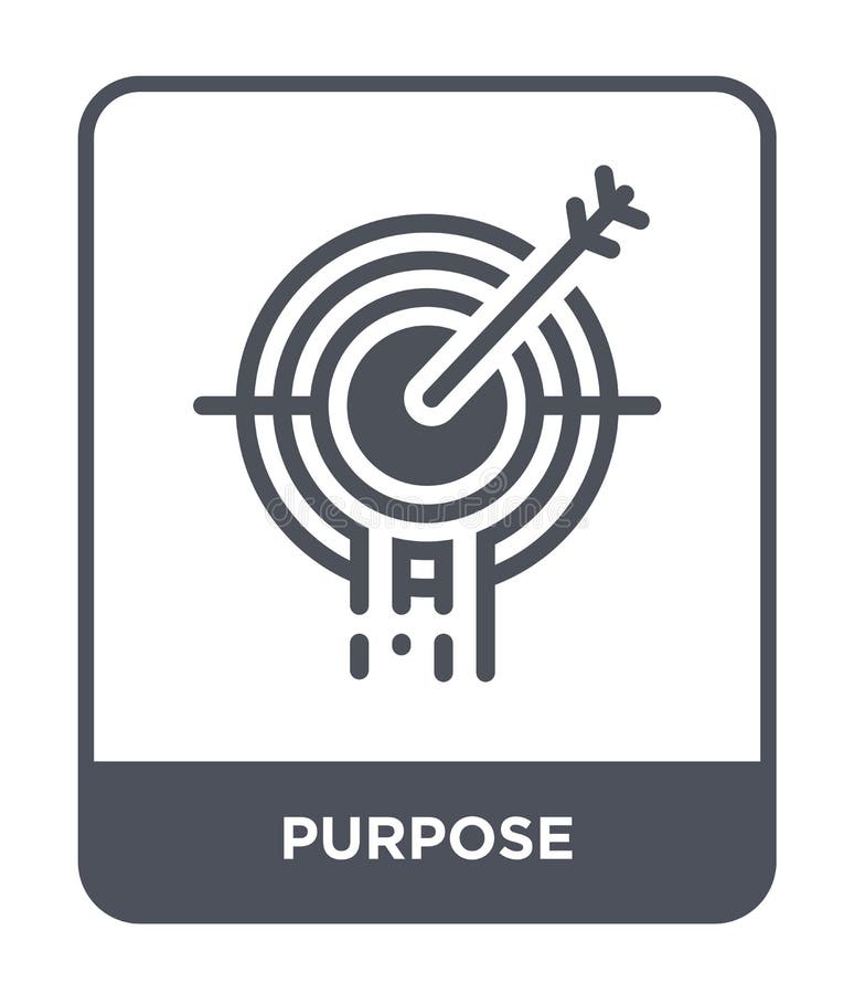 Purpose Vector Icon Sign Symbol Stock Vector - Illustration of business ... Purpose Vector Icon Sign Symbol Stock Vector - Illustration of business ...