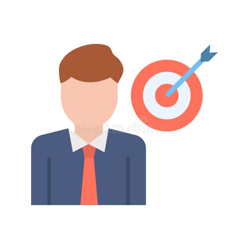 Purpose icon vector image. stock vector. Illustration of accuracy ...