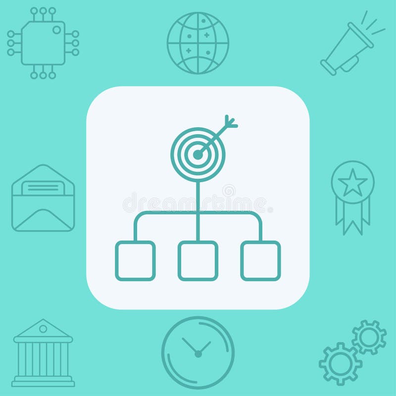 Purpose Vector Icon Sign Symbol Stock Vector - Illustration of design ...