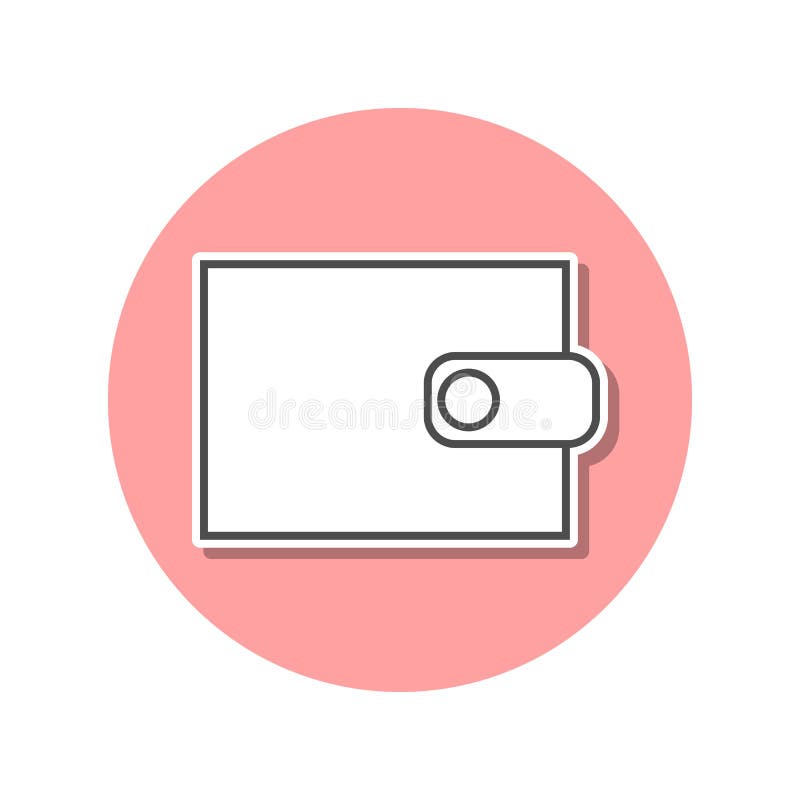 Purse Sticker Icon. Simple Thin Line, Outline Vector of Web Icons for ...
