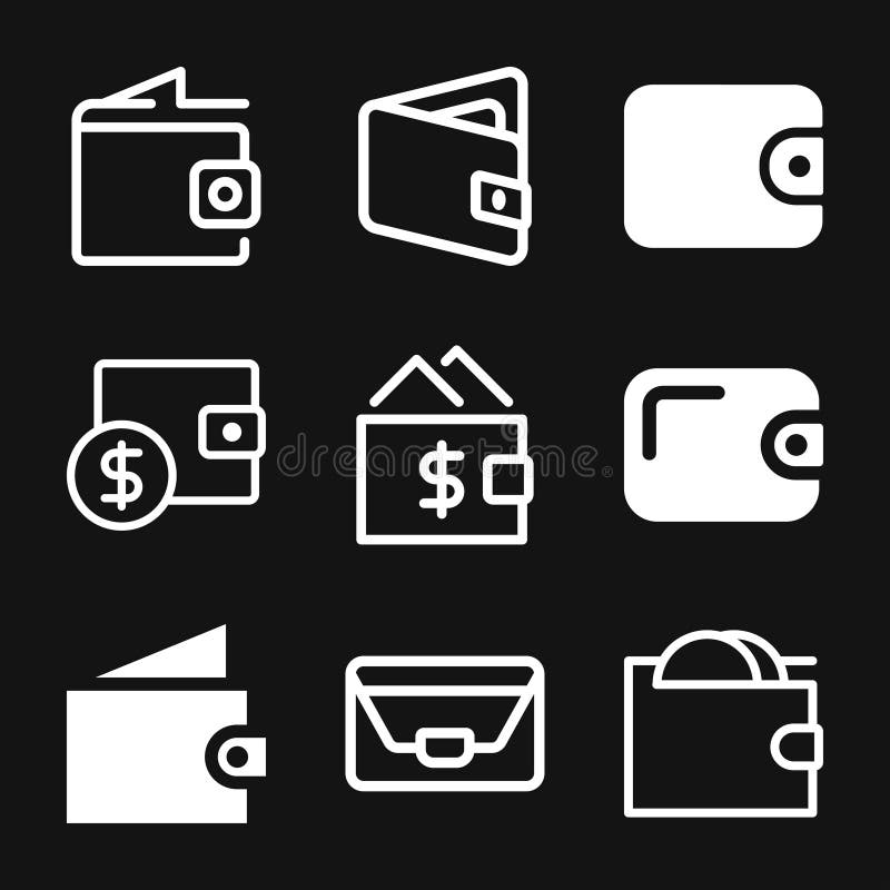 Purse Vector Icon. Wallet Symbol for Your Web Site Design, Logo, App ...