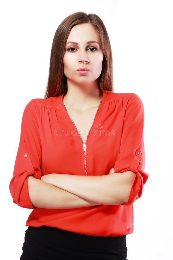 Pursing the Lips stock photo. Image of blond, cute, face - 14730190