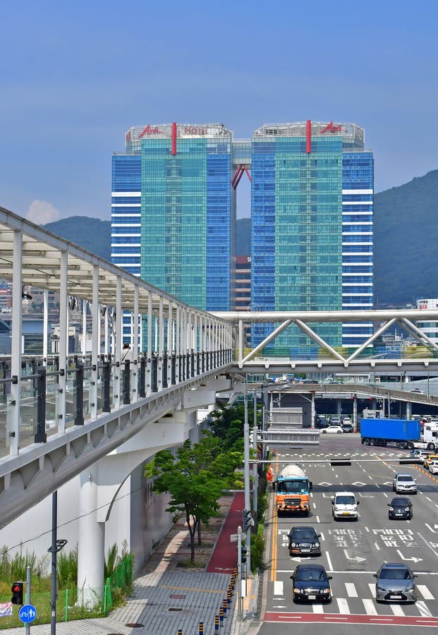 Pusan Korea - August 4 2024 : Port District Editorial Stock Photo ...