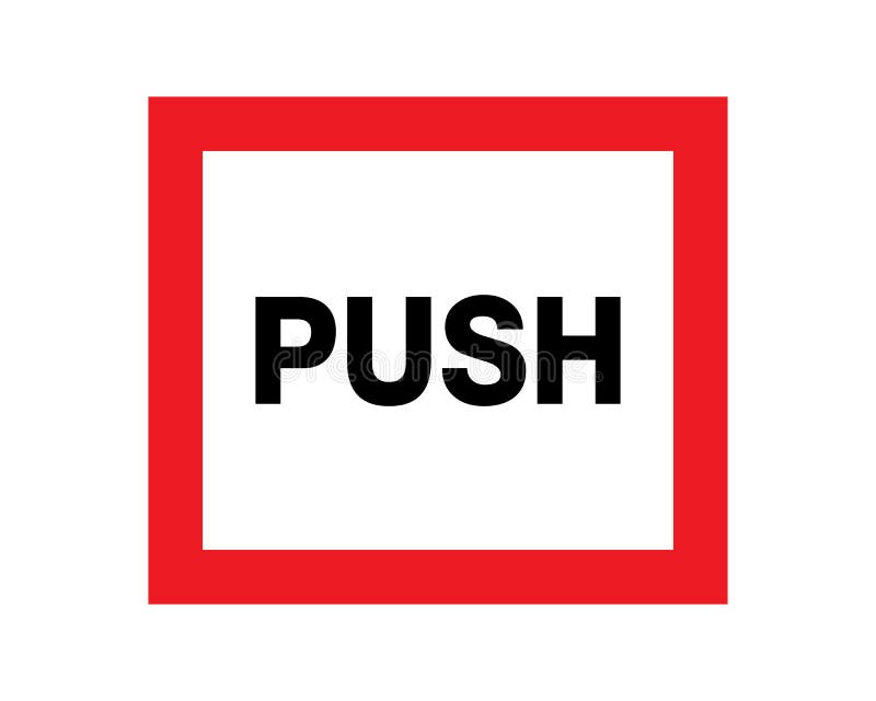 Illustration of Signs and Symbols with English Text. Stock Vector ...