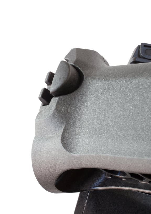 Push button stock image. Image of isolated, weapon, grey - 37858067