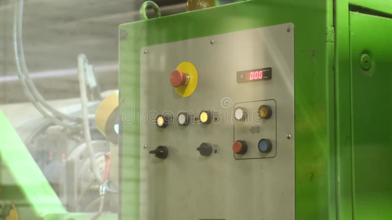 Push-button Control Panel for the Machine for the Production of ...