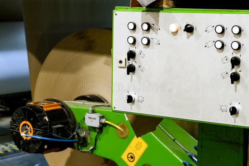 Push-button Control Panel for the Machine for the Production of ...