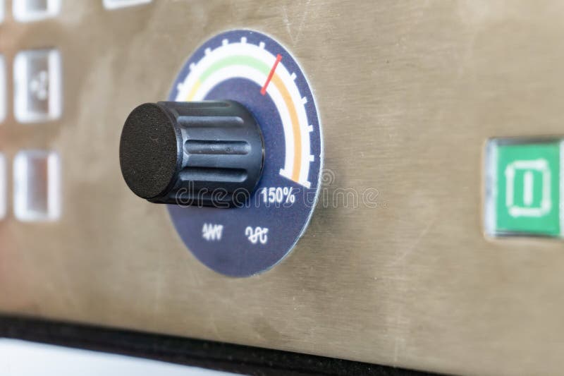 Push-button Digital Control Panel of CNC Machine Stock Image - Image of ...