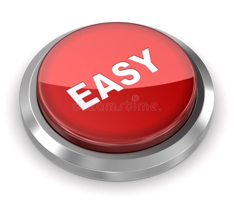 Easy Button Stock Illustrations – 17,141 Easy Button Stock ...