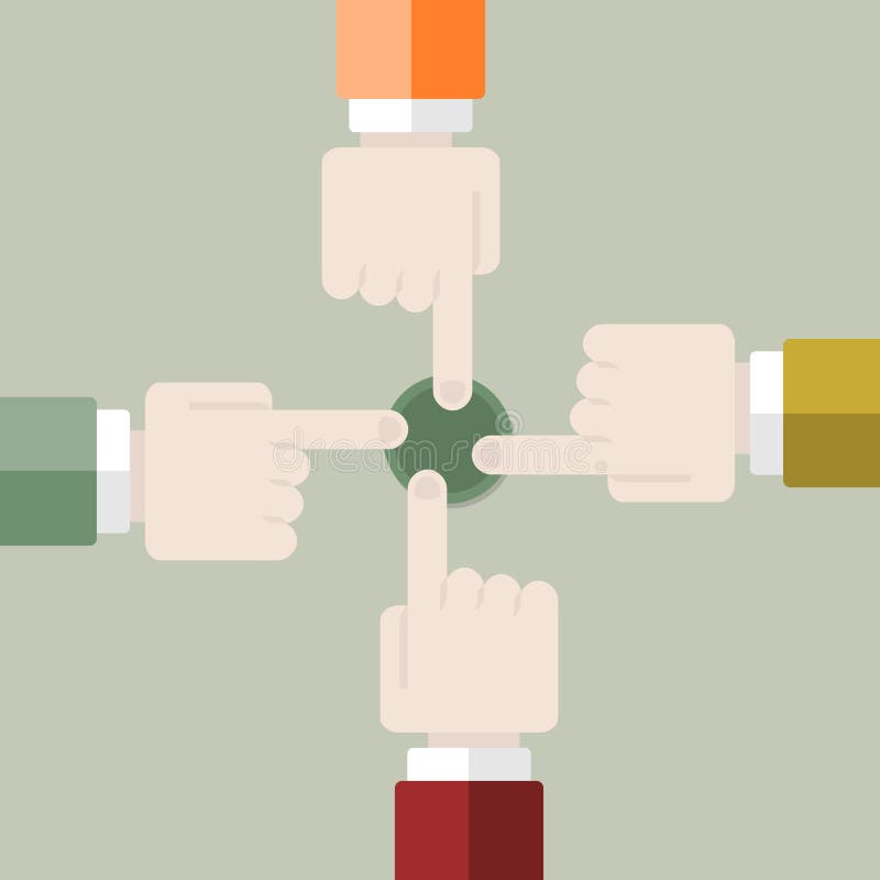 Push the button stock vector. Illustration of button - 48713789