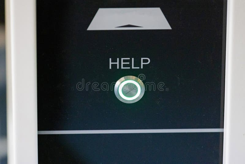 Help Push Button stock photo. Image of english, assistance - 401459996