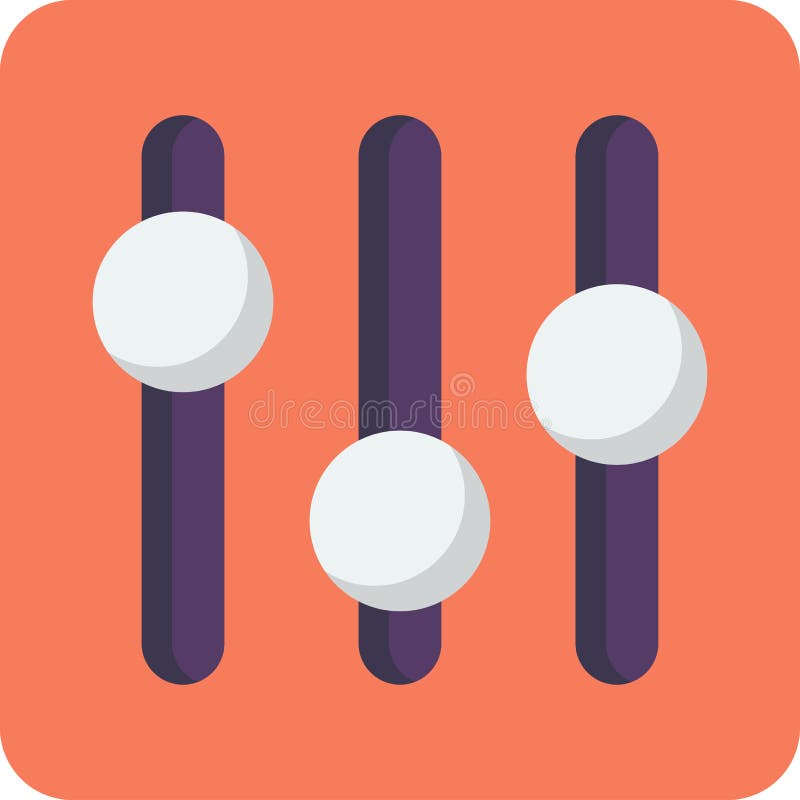 Push Button for Machine Illustration in Minimal Style Stock Vector ...