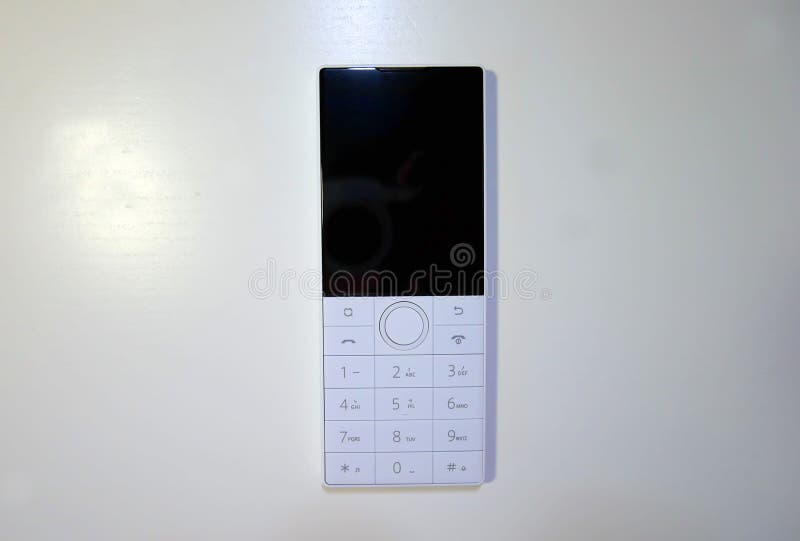 Push-button Phone for Communication. Details and Close-up of a Phone ...