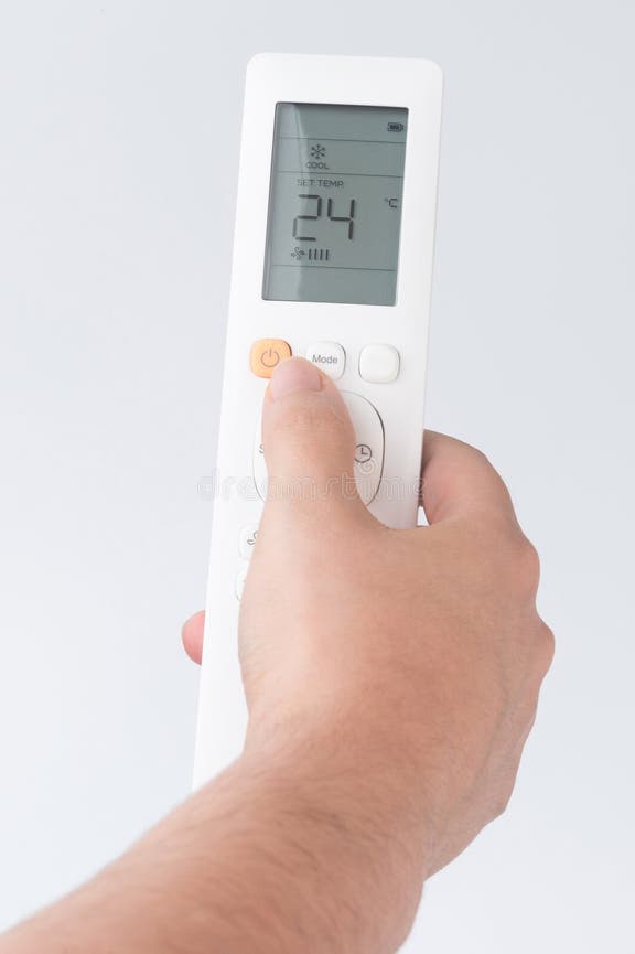 Push on Button Remote Control Stock Image - Image of control, hold ...