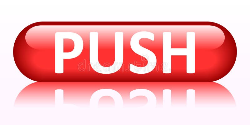 Red button sign - vector stock vector. Illustration of abstract - 130152563