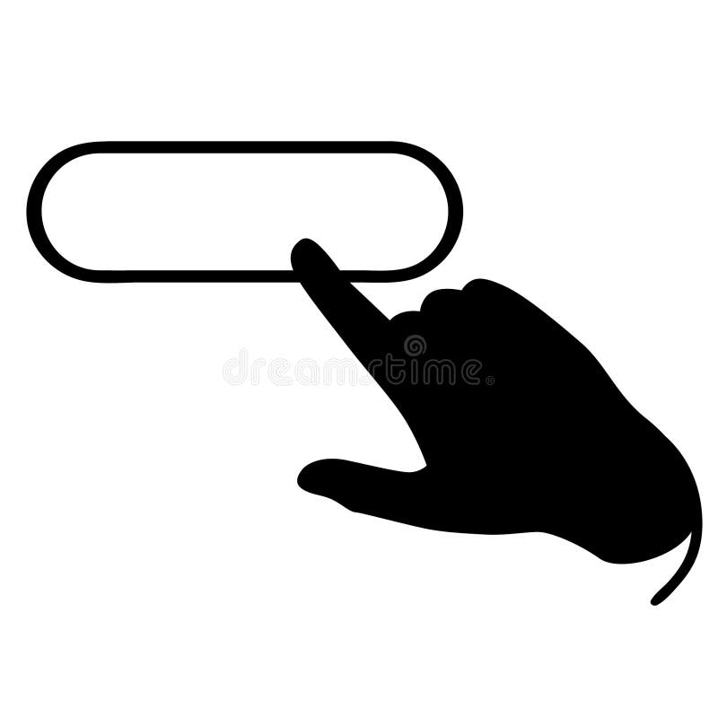 Push Button Illustration by Crafteroks Stock Vector - Illustration of ...