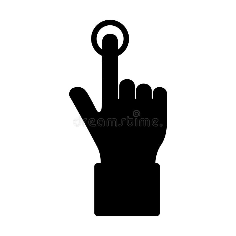 Push Button Illustration by Crafteroks Stock Vector - Illustration of ...