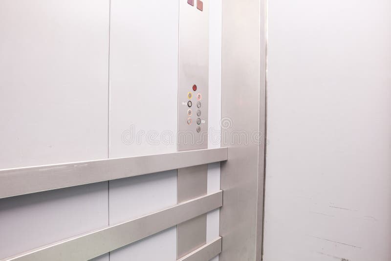 Push Buttons in the Elevator Stock Photo - Image of machine, button ...