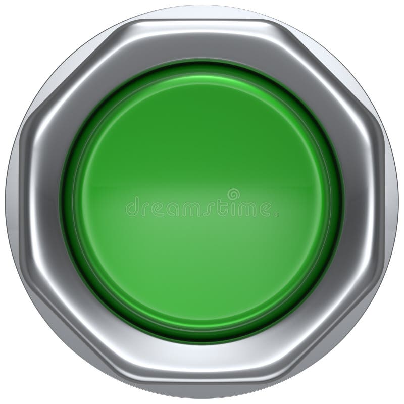 Activate green button stock illustration. Illustration of object - 57728860