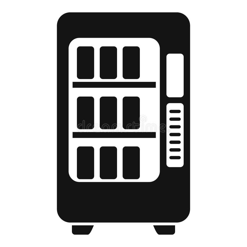 Push Drink Machine Icon Simple Vector. Workplace Vessel Stock Vector ...