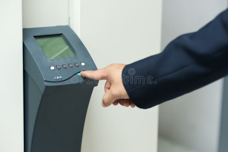 Push Finger Button Switch on Stock Image - Image of person, electricity ...