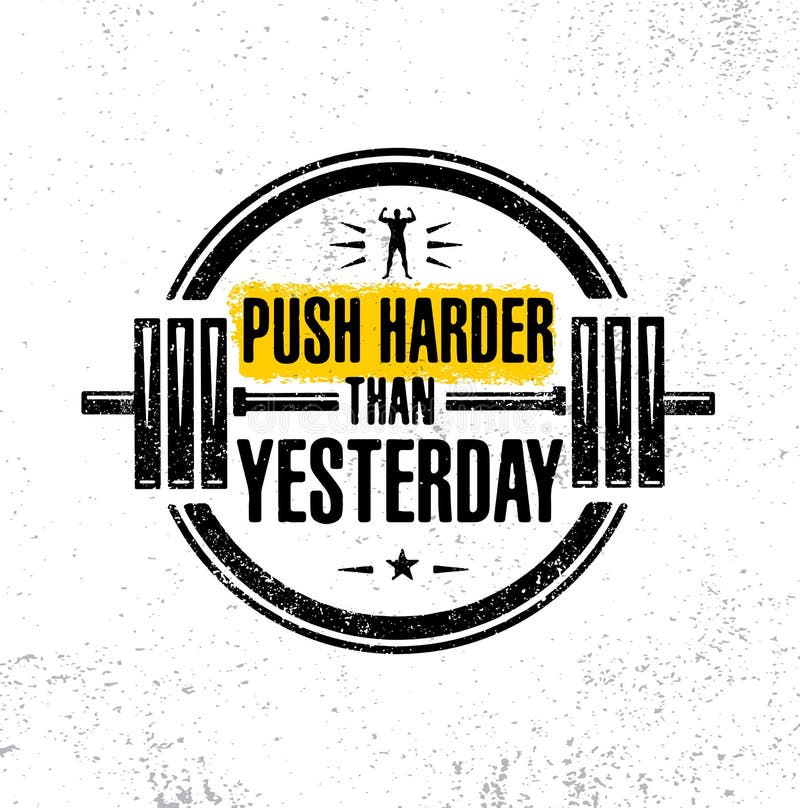 Keep Pushing. Inspiring Workout and Fitness Gym Motivation Quote ... Keep Pushing. Inspiring Workout and Fitness Gym Motivation Quote ...