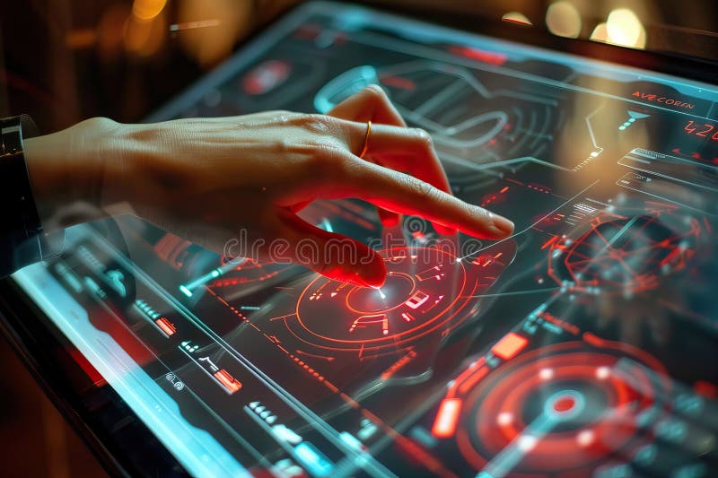 Push Lightning Button on Panel Stock Image - Image of resource, success ...