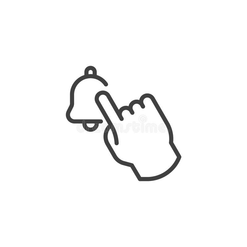 Touching Bell Stock Illustrations – 82 Touching Bell Stock ...