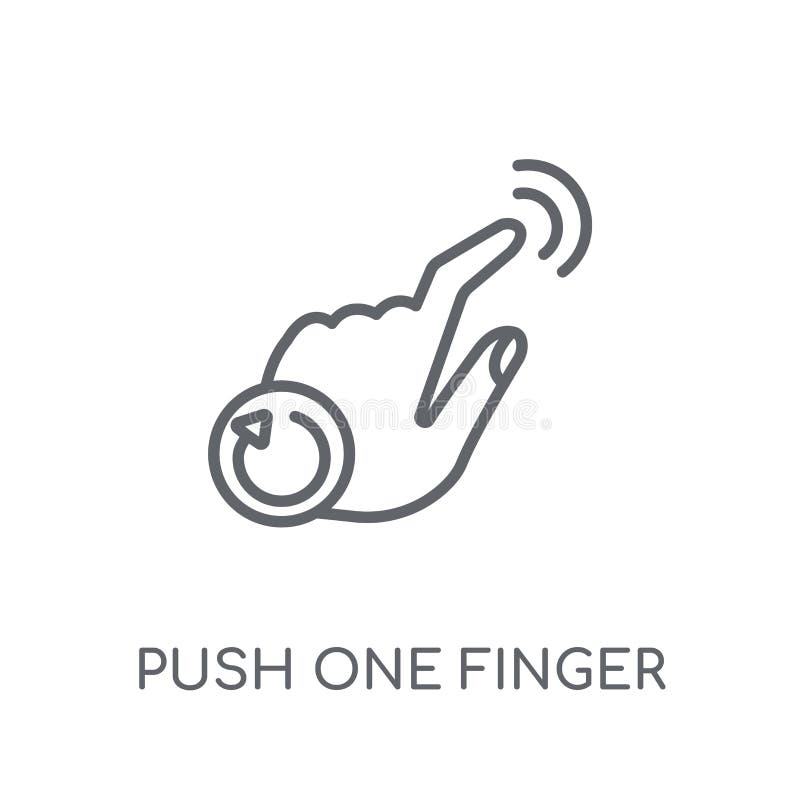 Push Up Icon. Trendy Push Up Logo Concept on White Background Fr Stock ...