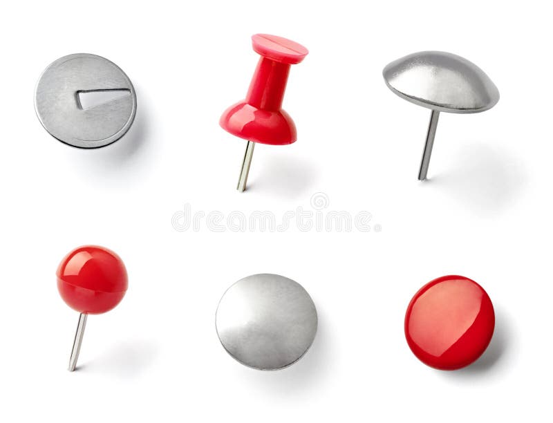 Push pin stock photo. Image of memo, business, metal - 28015720
