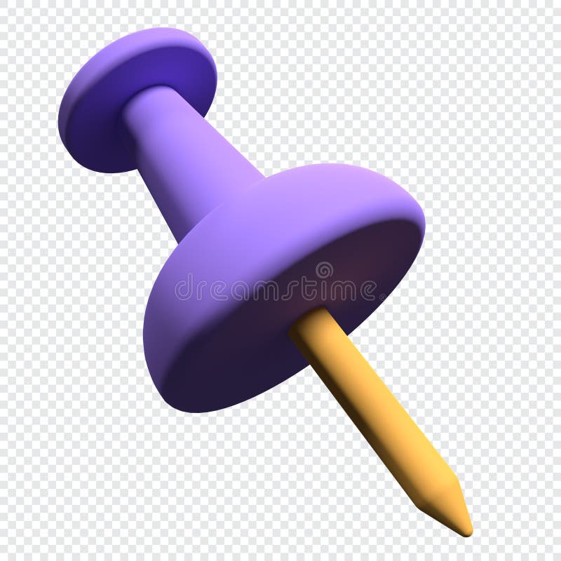 Push Pin Clear Background