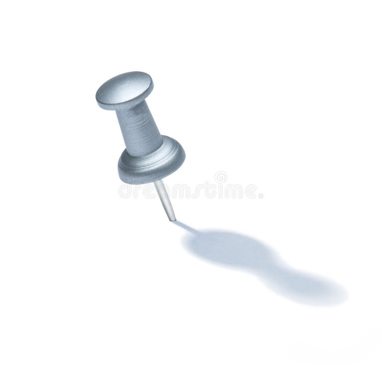 Push Pin Tack Thumbtack stock image. Image of single - 24797539