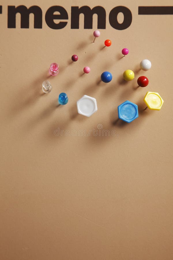 Push pins stock image. Image of notice, ideas, reminder - 13324177