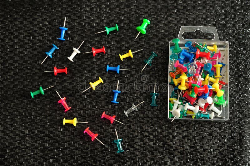 Push pins on a map stock photo. Image of vacation, road - 70467328