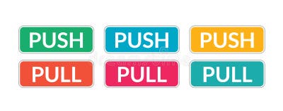 Push Pull Icon Stock Illustrations – 1,627 Push Pull Icon Stock ...