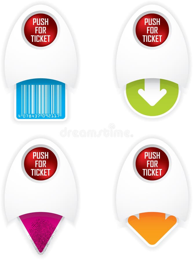 Push Tickets Labels Stock Illustrations – 2 Push Tickets Labels Stock ...
