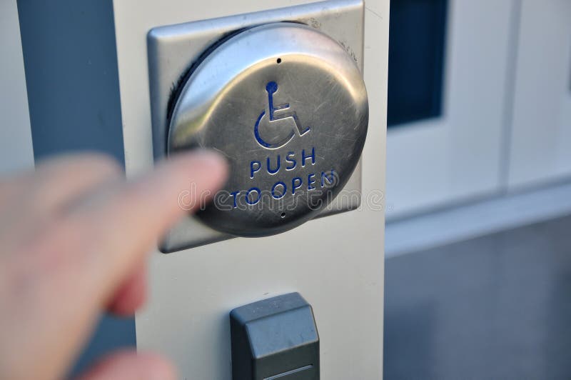 Push to open stock photo. Image of opener, open, access - 21558918