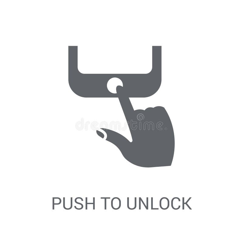 Push Pin Icon Vector Isolated on White Background, Push Pin Sign ...